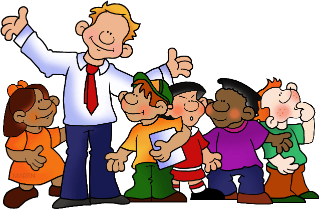 Download Chaperone With Kids Illustration - Field Trip Clip Art PNG ...