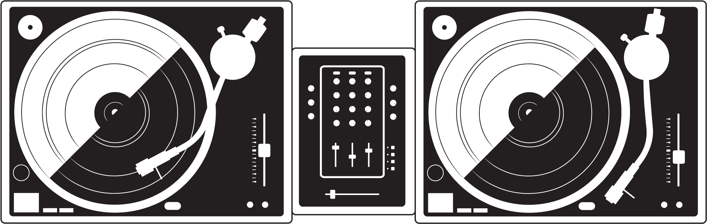 Vector Turntables - Circle - Free Transparent PNG Download - PNGkey
