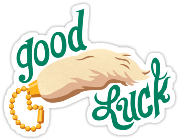 Good Luck Sticker By Elizabeth Levesque - Bratwurst - Free Transparent ...