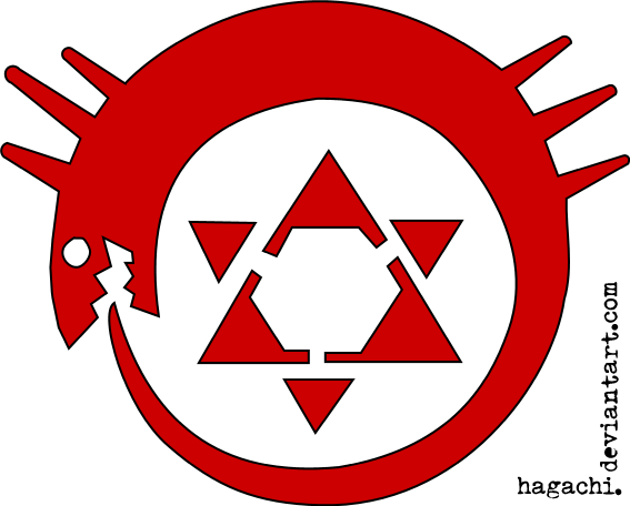 Download Picture Hagaren By Hagachi On Deviantart - Fma Ouroboros PNG ...
