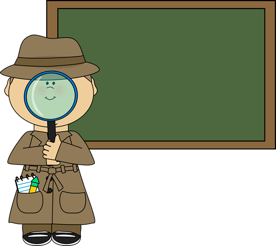 Download Detective With Magnifying Glass Clipart - Clipart Kid ...