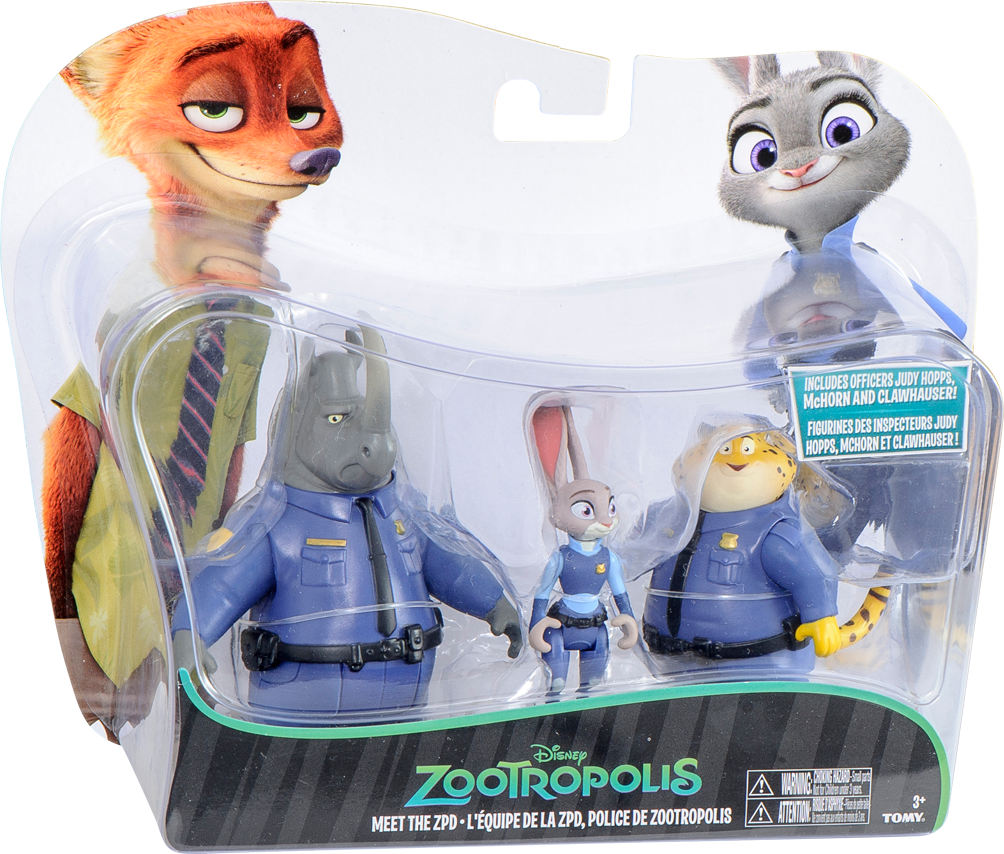 Download Zootopia Meet The Zpd, , Large PNG Image with No Background ...
