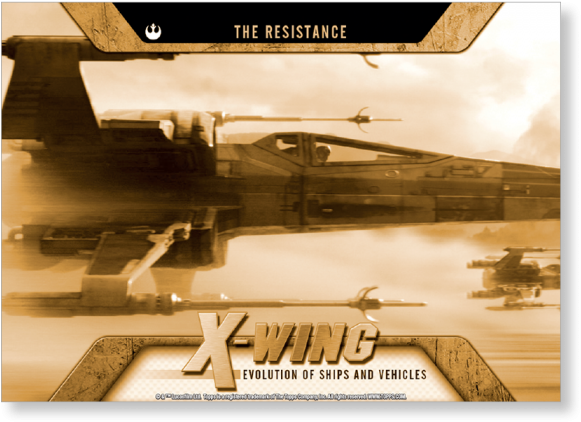 Download 2016 Star Wars Evolution X-wing Fighter Evolution Of PNG Image ...