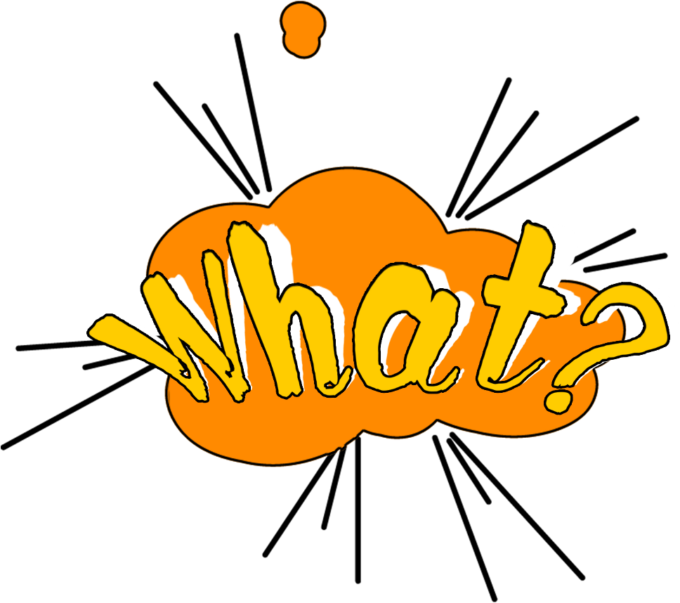 Download Png Black And White Stock Confused Transparent Word PNG Image ...