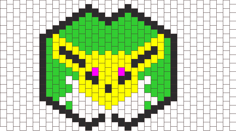 Download Jolteon Mask Bead Pattern PNG Image with No Background ...