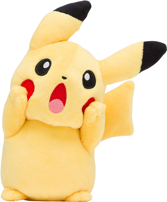 Plush Toy Scream Pikachu - Free Transparent PNG Download - PNGkey