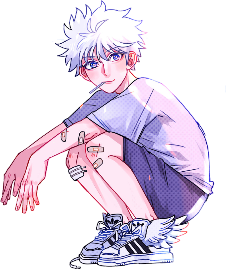 Killua Hxh Killuazoldyck Hunterxhunter Anime - Free Transparent PNG ...