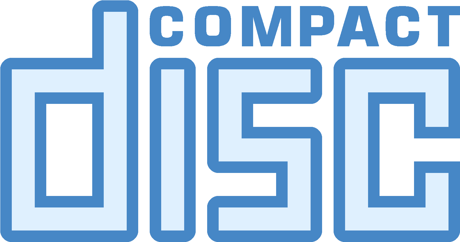 Download Logo Cd Icon - Electric Blue PNG Image with No Background ...