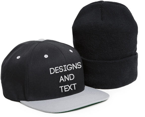 Download Custom Caps, Hats & Beanies - Custom Hats PNG Image with No ...