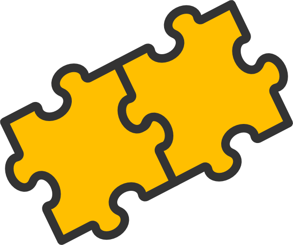28 Collection Of 2 Puzzle Piece Clipart - Puzzle Pieces Vector - Free ...