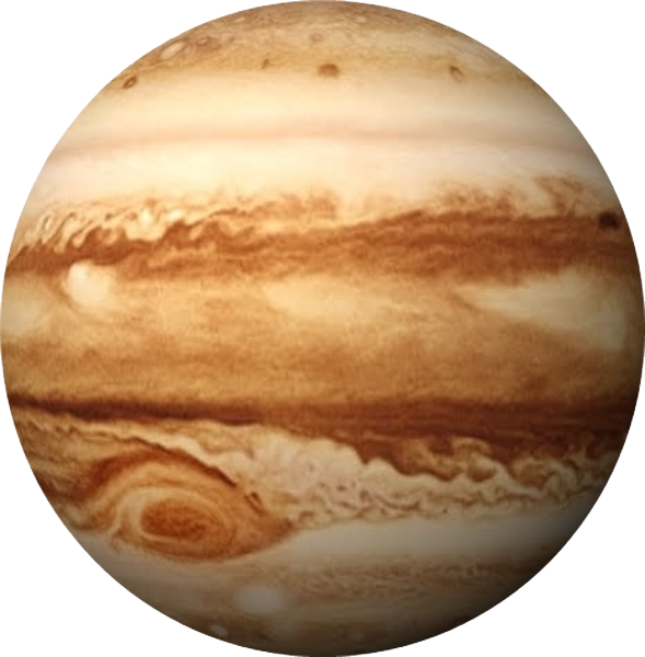 Planet Jupiter Cut Out
