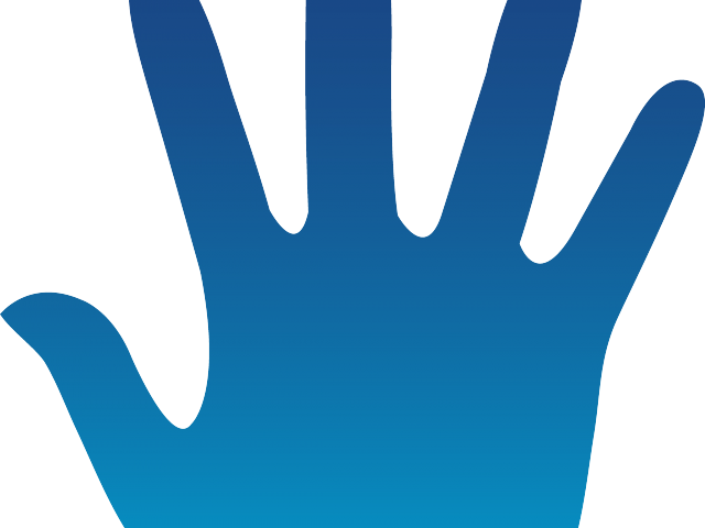 Handprint Clipart Hi - Clip Art - Free Transparent PNG Download - PNGkey