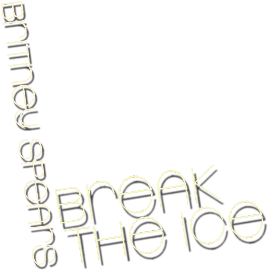 Download Break The Ice Logo-3 - Britney Spears Break The Ice Logo PNG ...