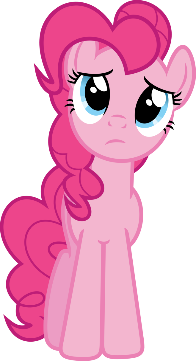 Cute Poppy Troll Holding Pumpkin Clipart - Mlp Pinkie Pie Thinking ...