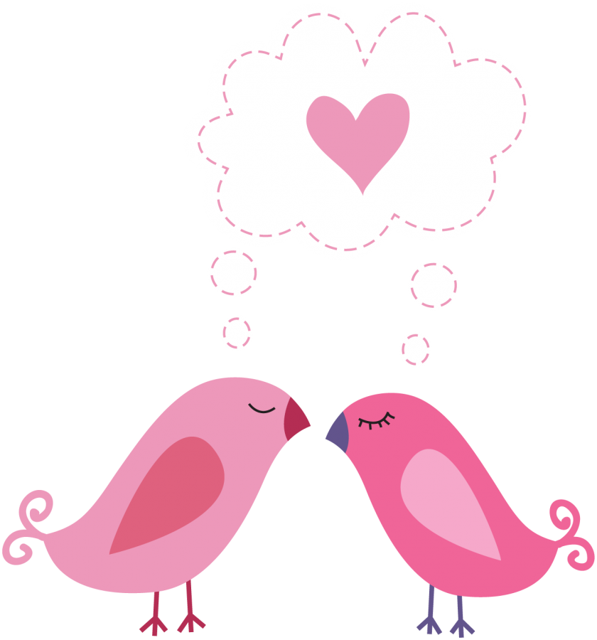 Love Birds - Love Birds Clip Art - Free Transparent PNG Download - PNGkey