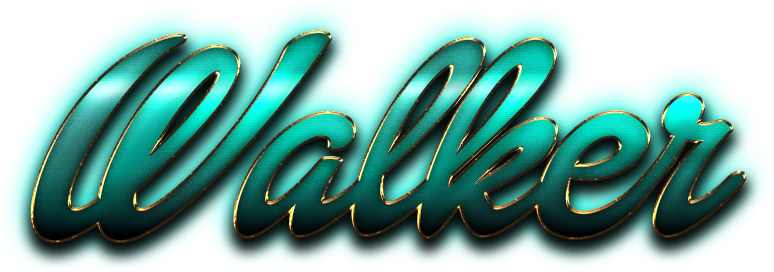Walker Name Logo Png - Name - Free Transparent PNG Download - PNGkey