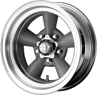 Vn309 Torq Thrust Original Gray Center Machined - American Racing ...