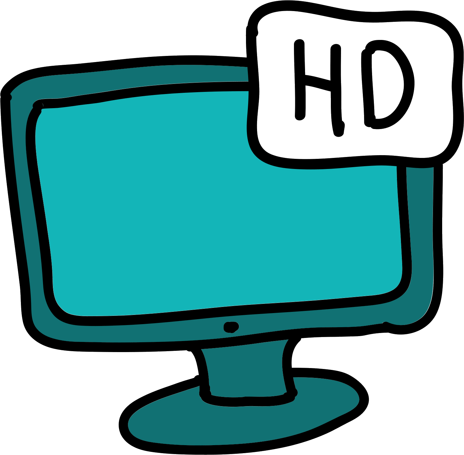 Hd Monitor Icon - Free Transparent PNG Download - PNGkey