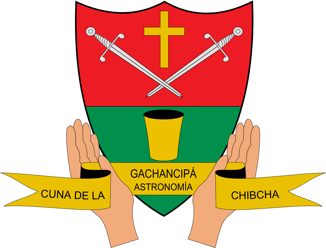 Download Escudo De Gachancipá PNG Image with No Background - PNGkey.com
