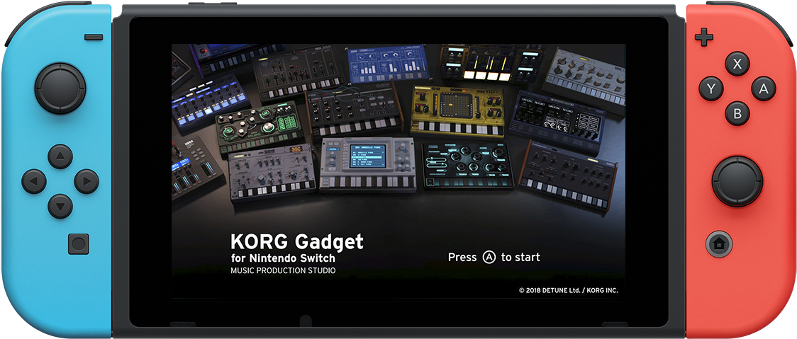 Download Korg Gadget For Nintendo Switch PNG Image with No Background ...