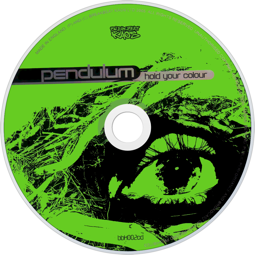 Download Pendulum Hold Your Colour Cd Disc Image PNG Image with No ...