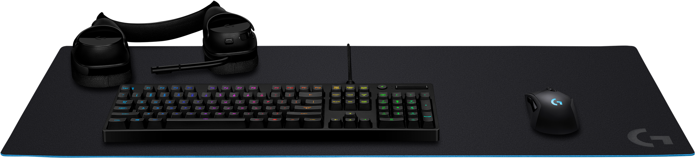 Download G840 Xl Gaming Mousepad PNG Image with No Background - PNGkey.com