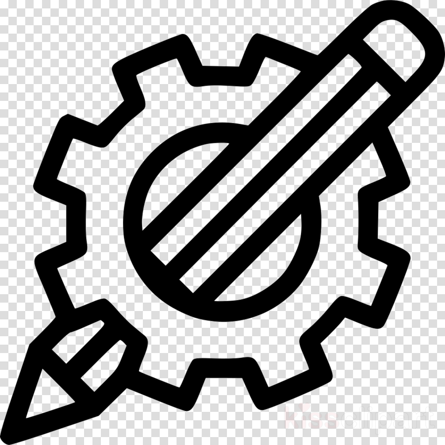 Download Pencil And Gear Icon Clipart Computer Icons Gear PNG Image ...