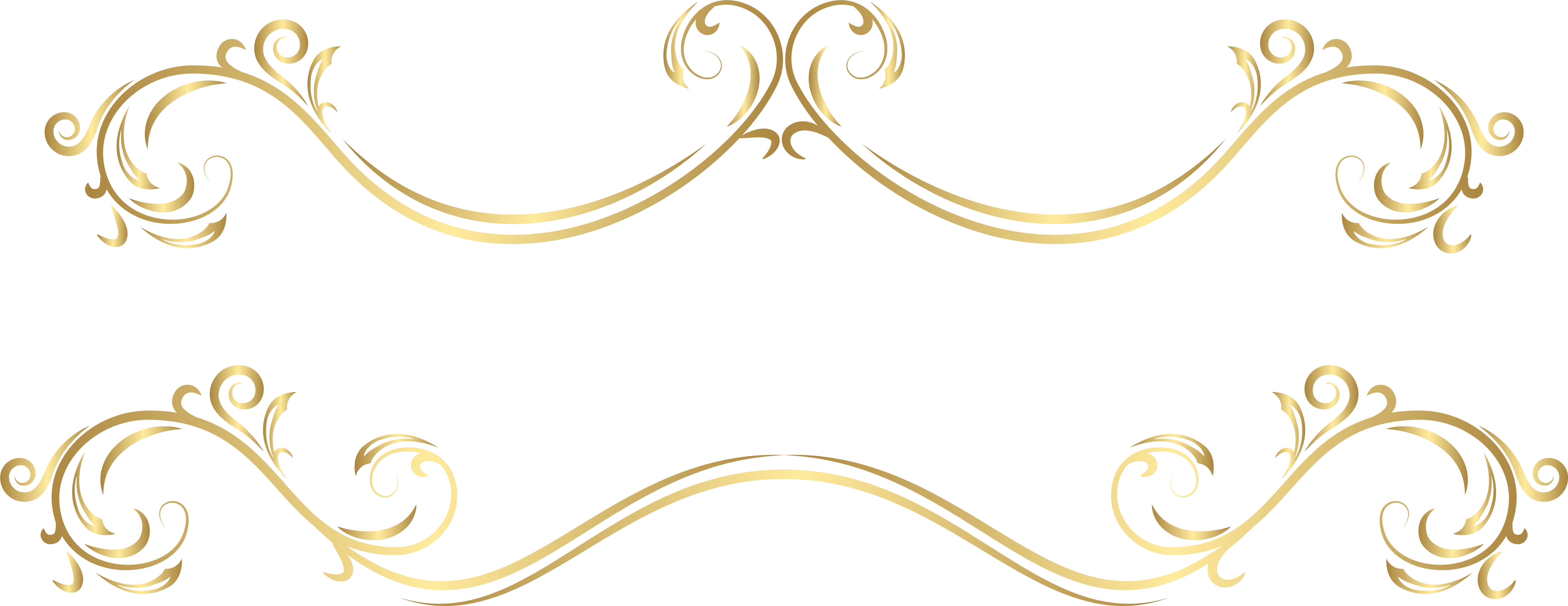 Download Gold Deco Element Png Clip Art PNG Image with No Background ...