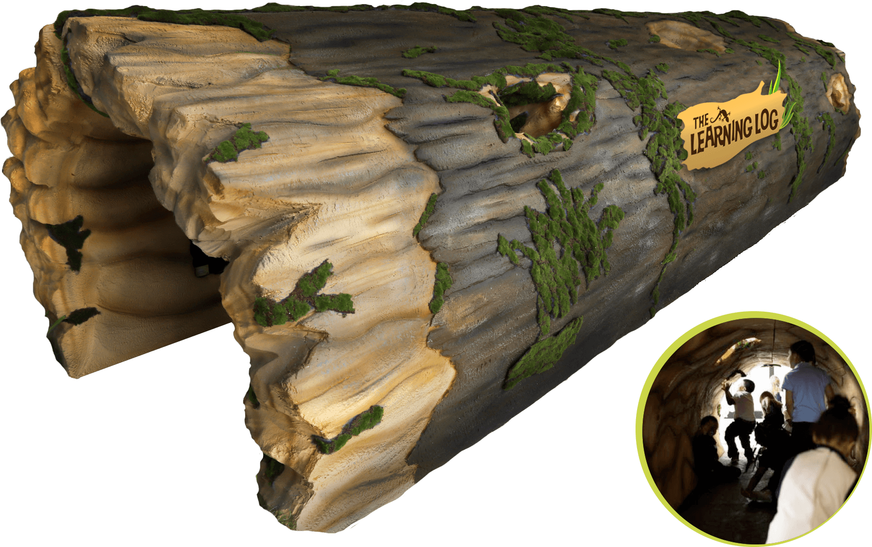 Download Imagine A Giant Fallen Tree, Hollowed Out And PNG Image with ...