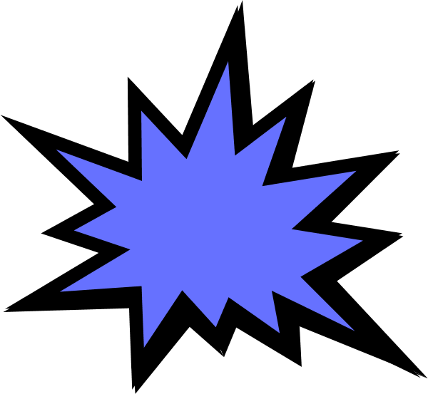 Blue Explosion Png