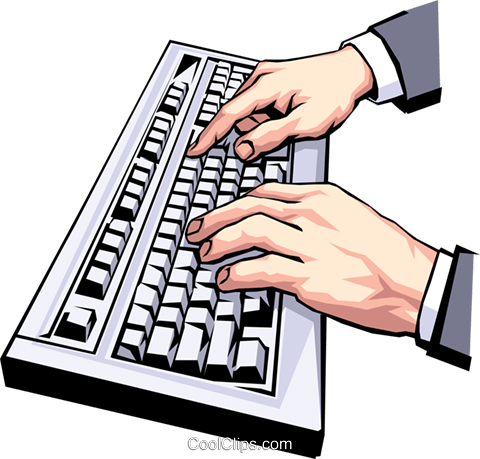 Download Picture Transparent Library Collection Of Hands On - Typing ...