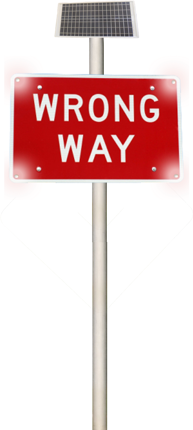Download Wrong Way Sign Alert - Wrong Way Sign Png PNG Image with No ...