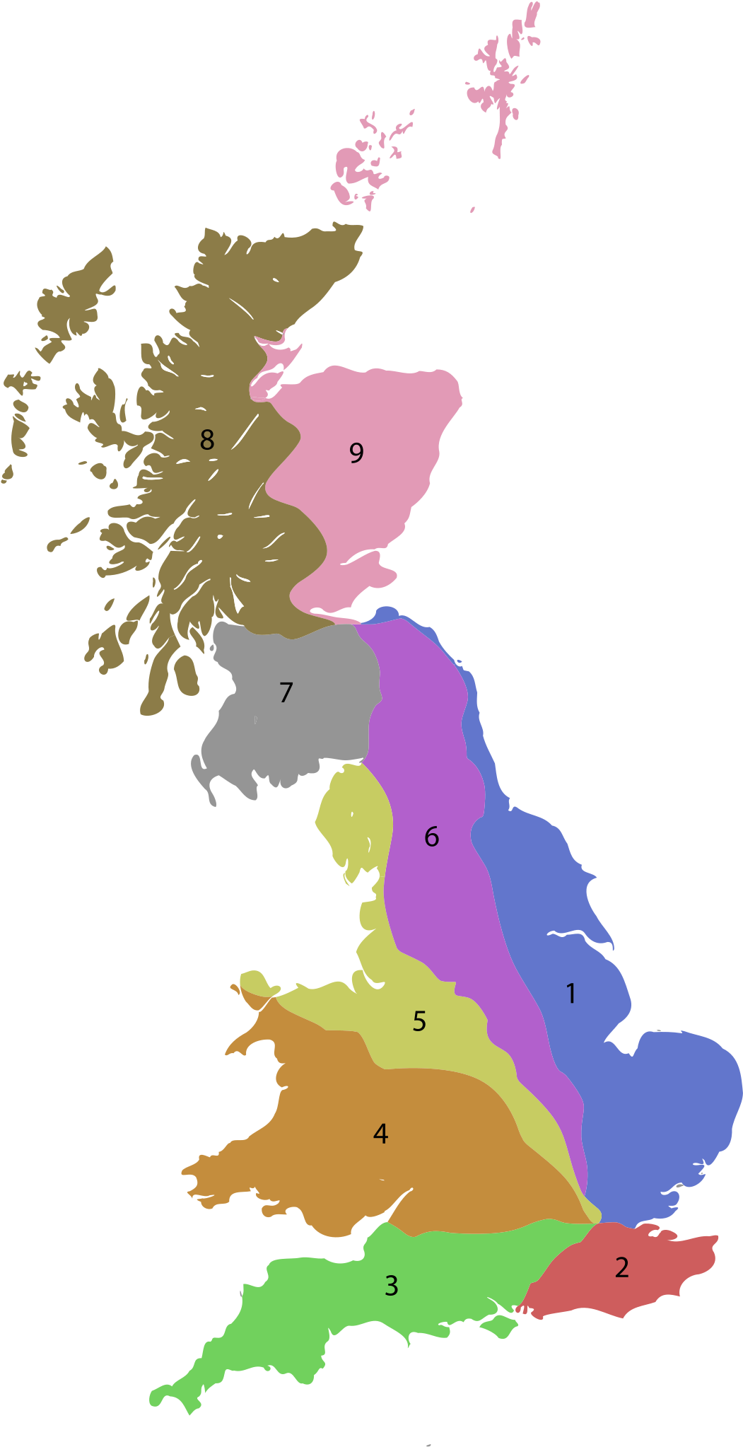 Download United Kingdom Brexit Vote Map PNG Image with No Background ...