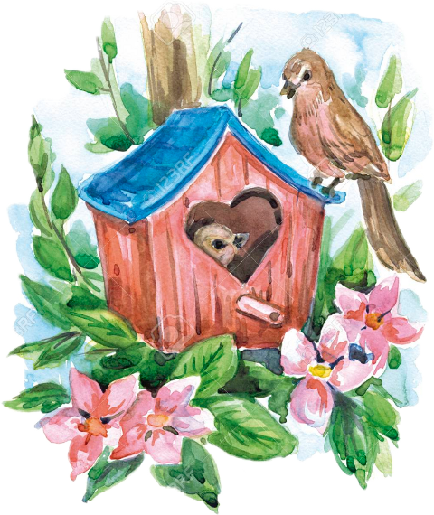 Download Ptaki Wiosenne Obraz PNG Image with No Background - PNGkey.com