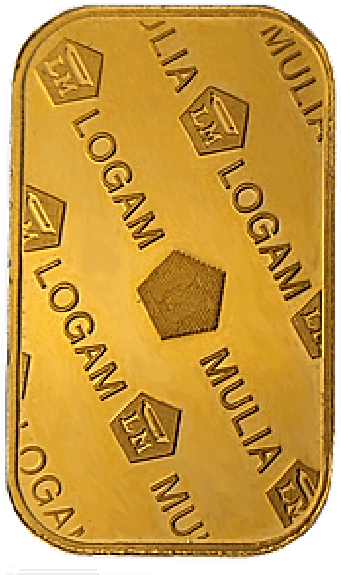 Download Logam Mulia Gold Bar 25g Back PNG Image with No Background ...