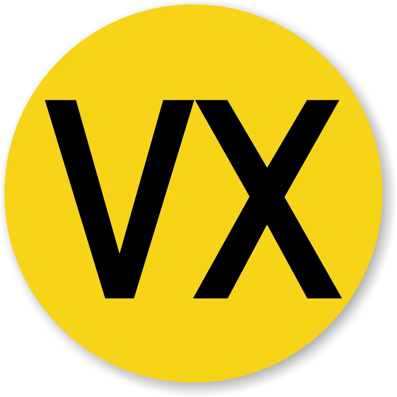 Download Military Chemical Vx-type Nerve Agent Hazard Symbol PNG Image ...