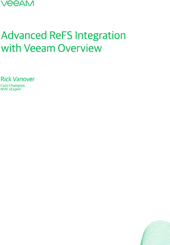 Download Advanced Refs Integration With Veeam Overview PNG Image with ...