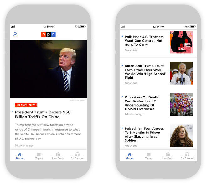 Download Introducing The New Npr App PNG Image with No Background ...