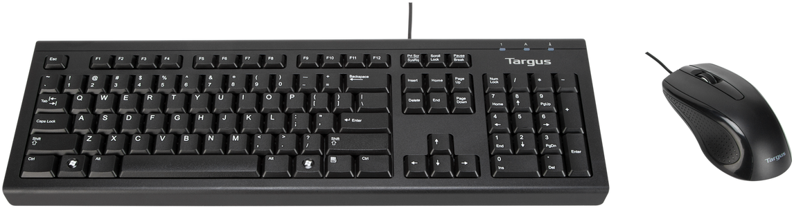 Corporate Usb Wired Keyboard & Mouse Bundle - Free Transparent PNG ...