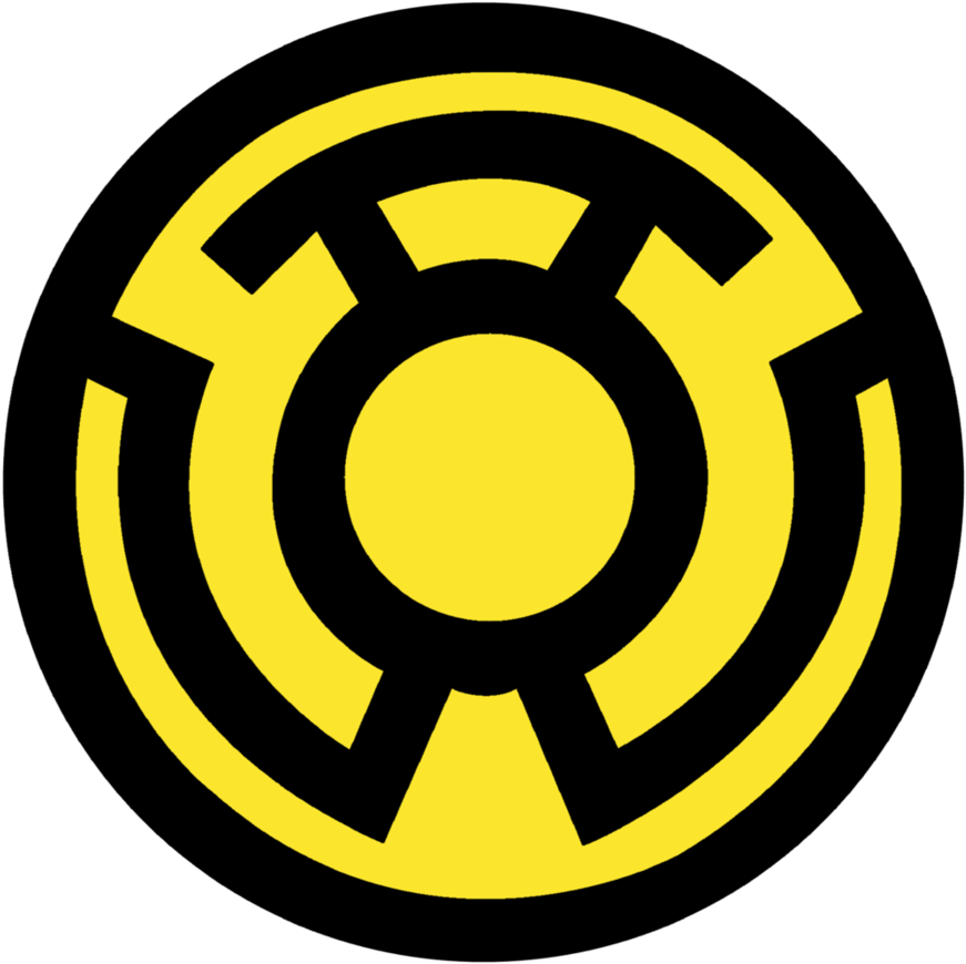 Download Yellow Lantern Corps Logo PNG Image with No Background - PNGkey.com