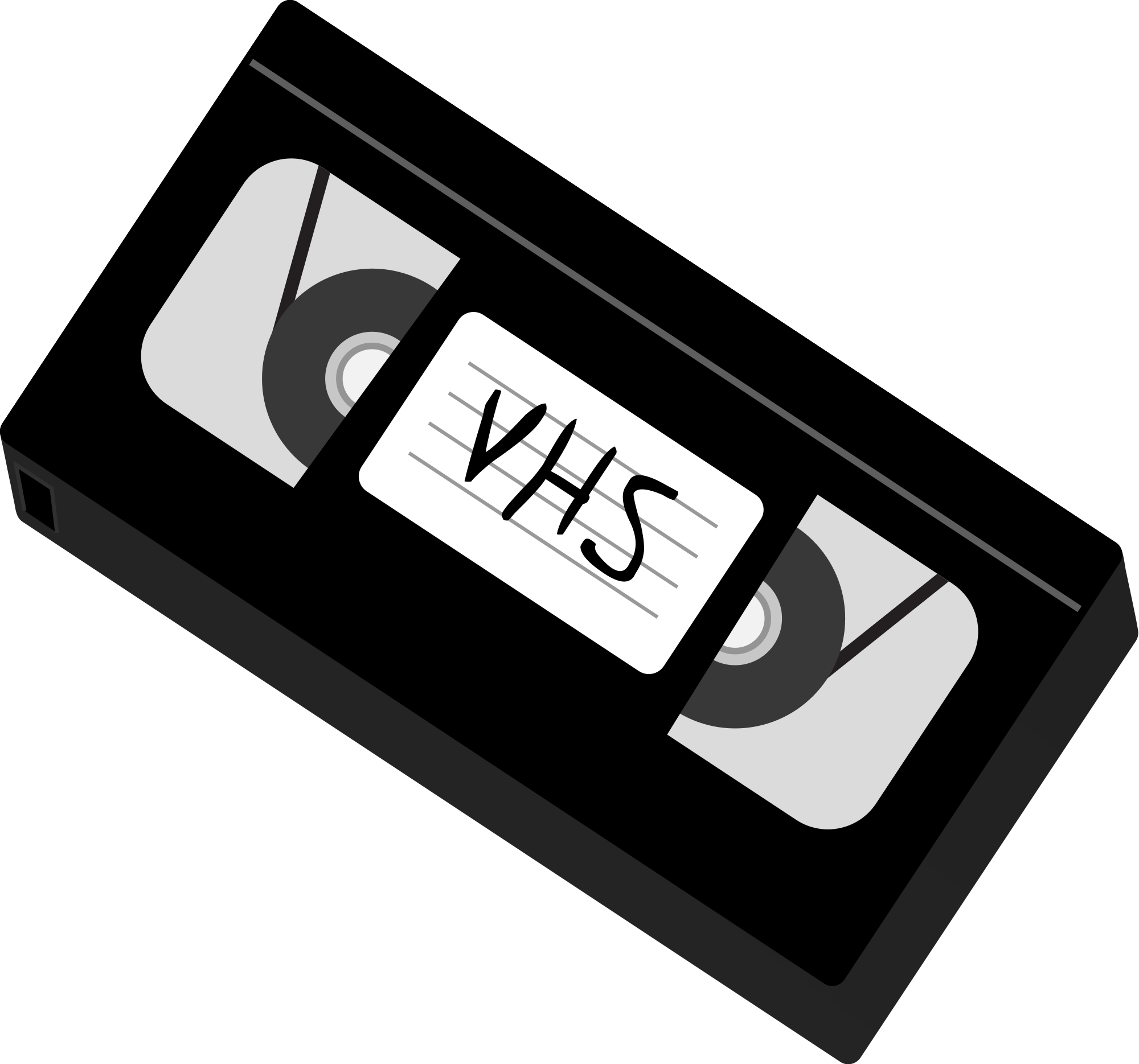 Download File Vhs Diagonal Svg Vhs Tape Clip Art PNG Image With
