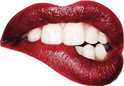 Download Biting Lips Png - Lips Png PNG Image with No Background ...