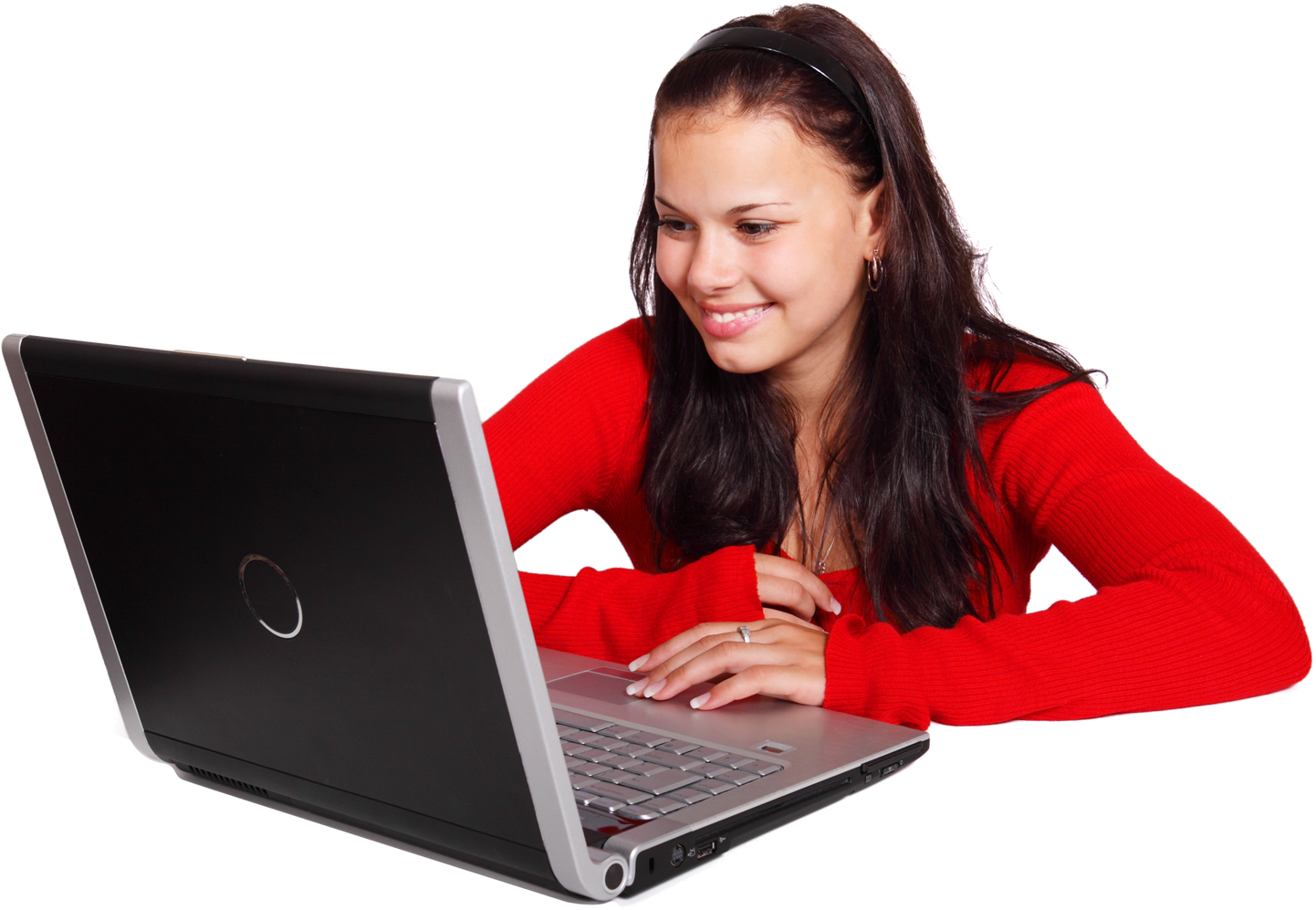 Download People With Laptop Png PNG Image with No Background - PNGkey.com
