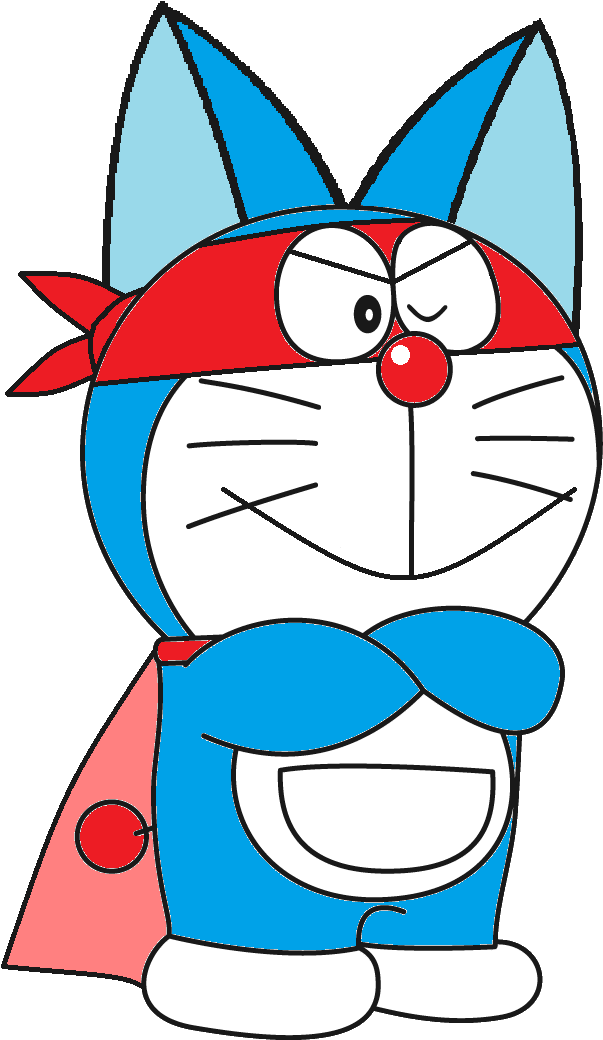 Doraemon Transparent Character Clip Art Black And White - Doraemon ...