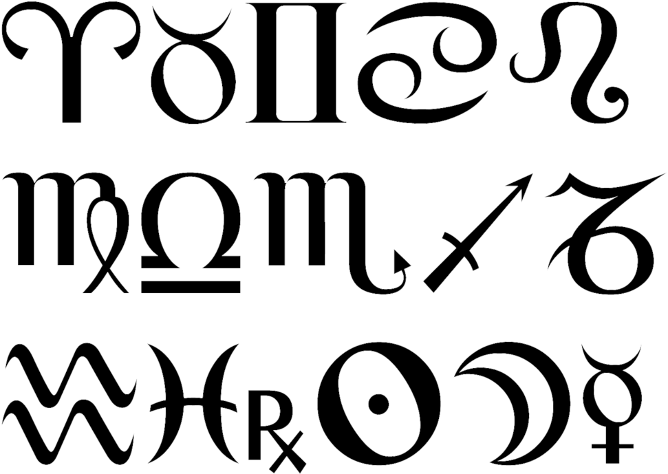 Astrological Signs Png - Symbol - Free Transparent PNG Download - PNGkey