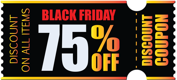 Download Black Friday Coupon Png Clipart Picture - Discounts And ...