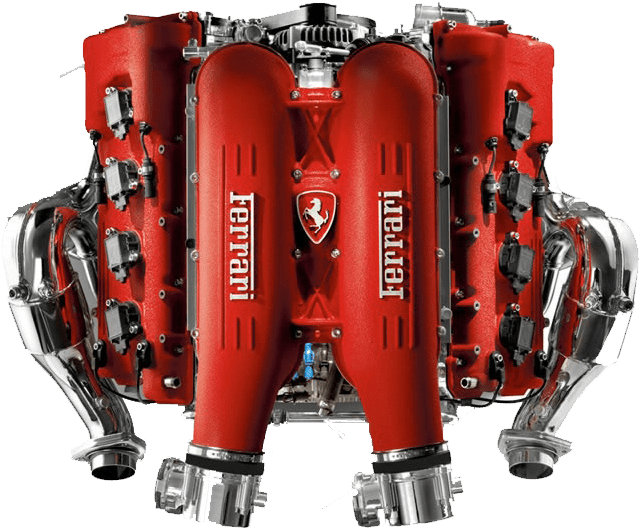 Download Ferrari Engine - Ferrari Engine Png PNG Image with No ...