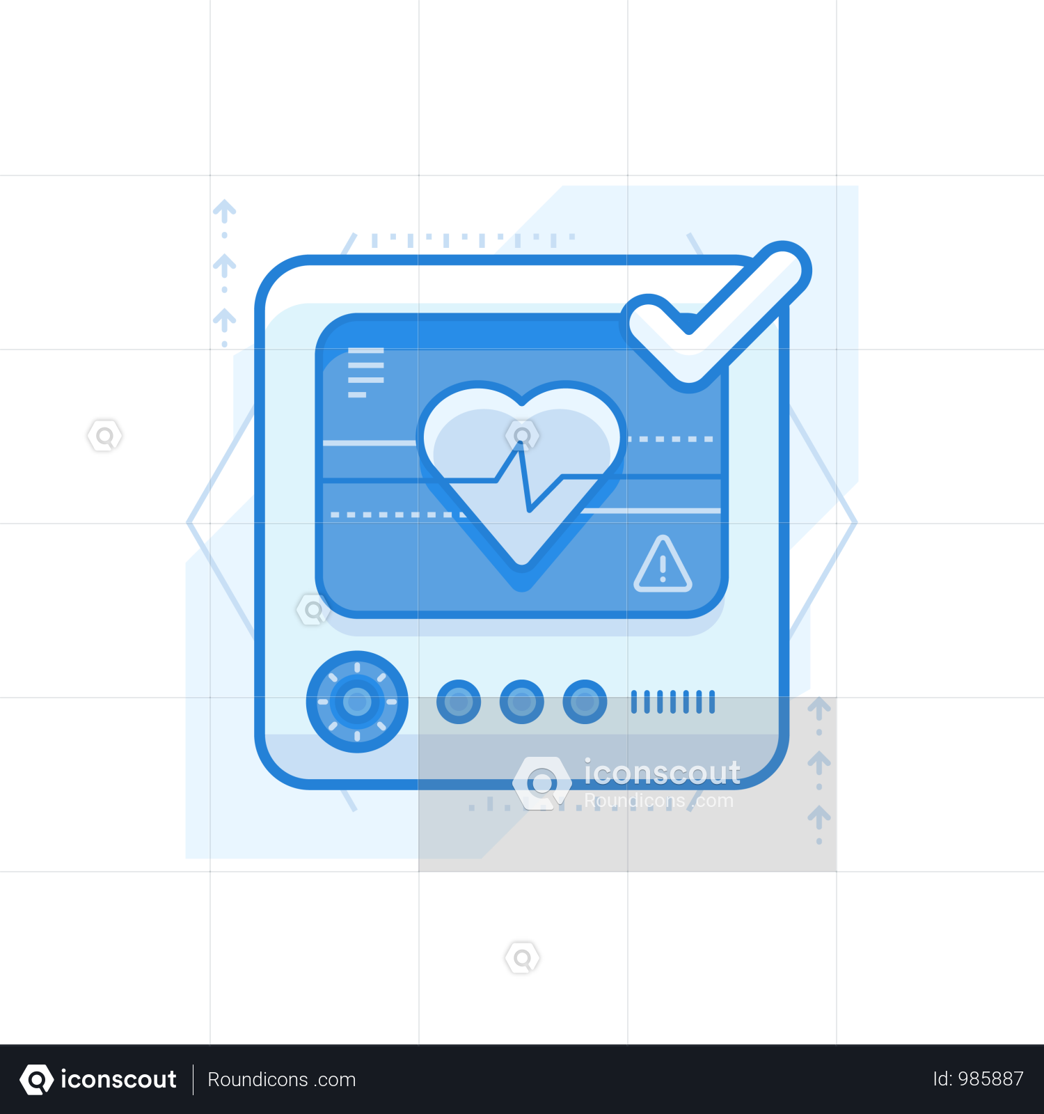 Heart Monitor - Heart - Free Transparent PNG Download - PNGkey