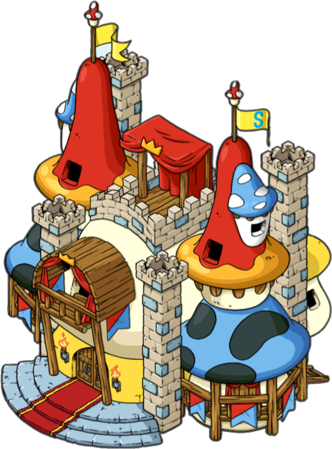 Download King Smurf's Castle Level 2 » King Smurf Castle Level PNG ...
