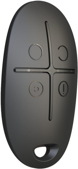 Download Ajax Space Control Keyfob, Black PNG Image with No Background ...